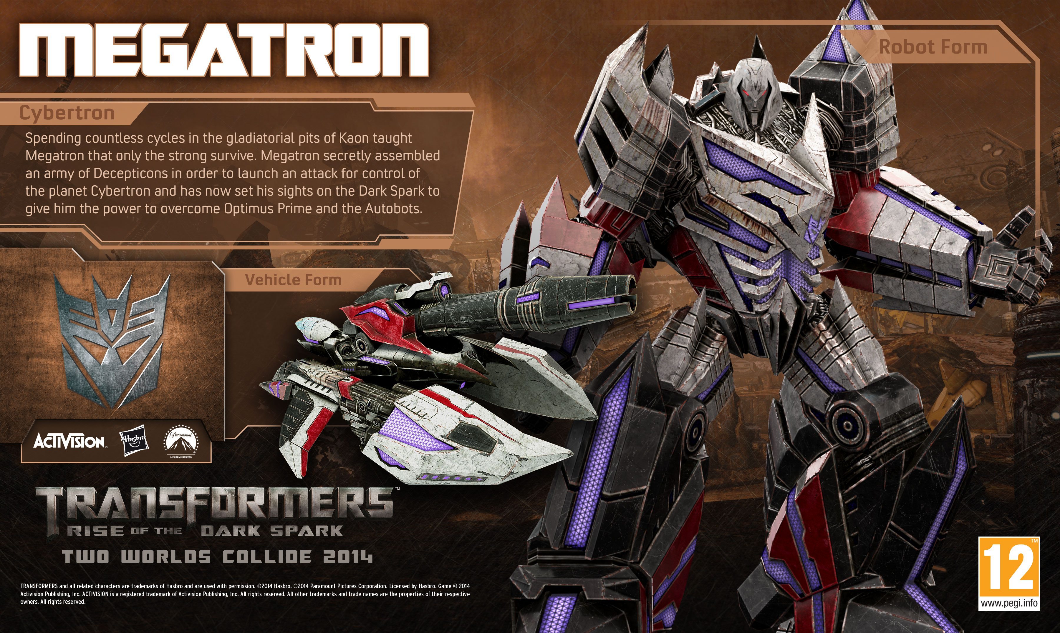Megatron Screenshot Released - Transformers: Rise of the Dark Spark ...