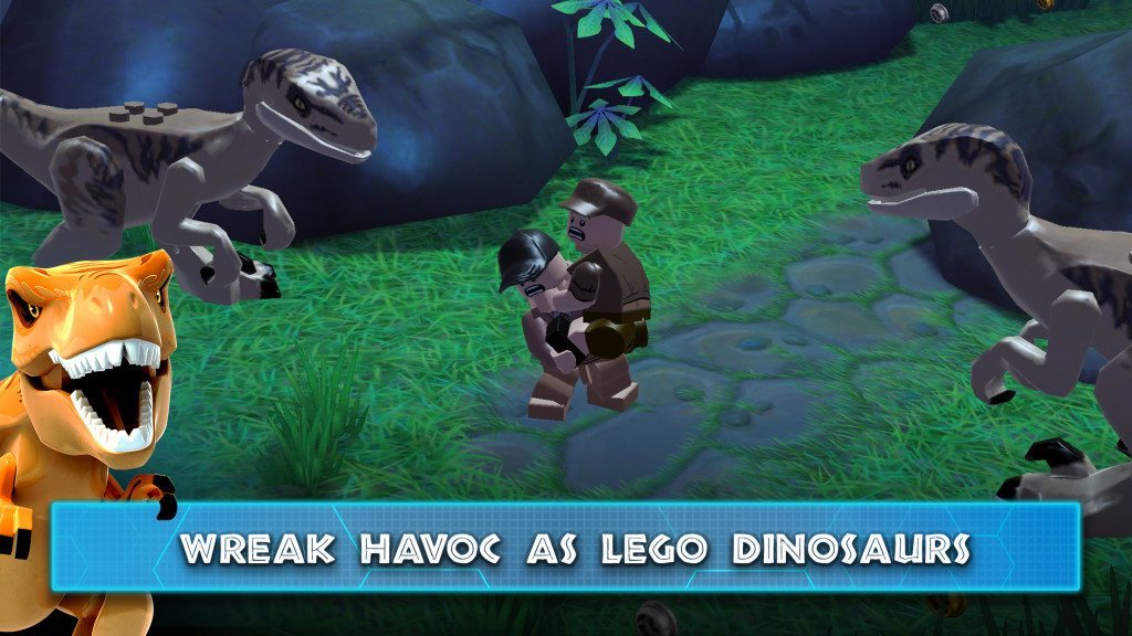 LEGO Jurassic World Now Available on iOS and Android Devices - BagoGames