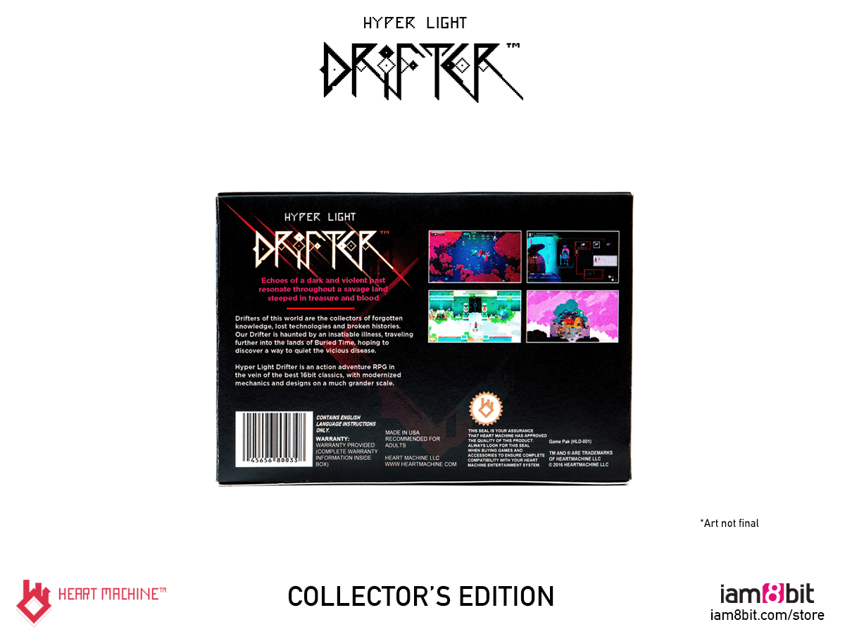 Hyper Light Drifter Collector's Edition Announced, On Sale Tomorrow ...