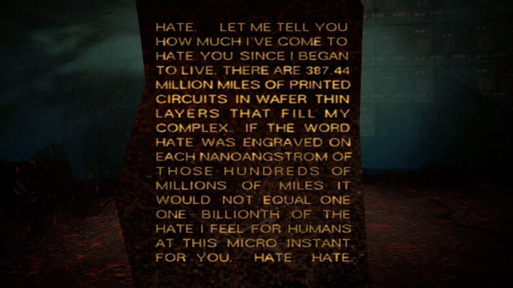 Retro Review - I Have No Mouth, and I Must Scream: A Spark of Humanity ...