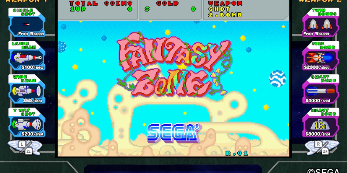 Fantasy Zone - Its a Cute 'em Up - BagoGames