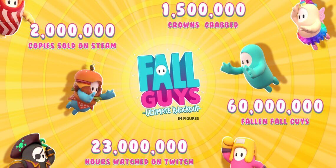 Fall Guys: Ultimate Knockout Reaches 2 Million Copies Sold - BagoGames