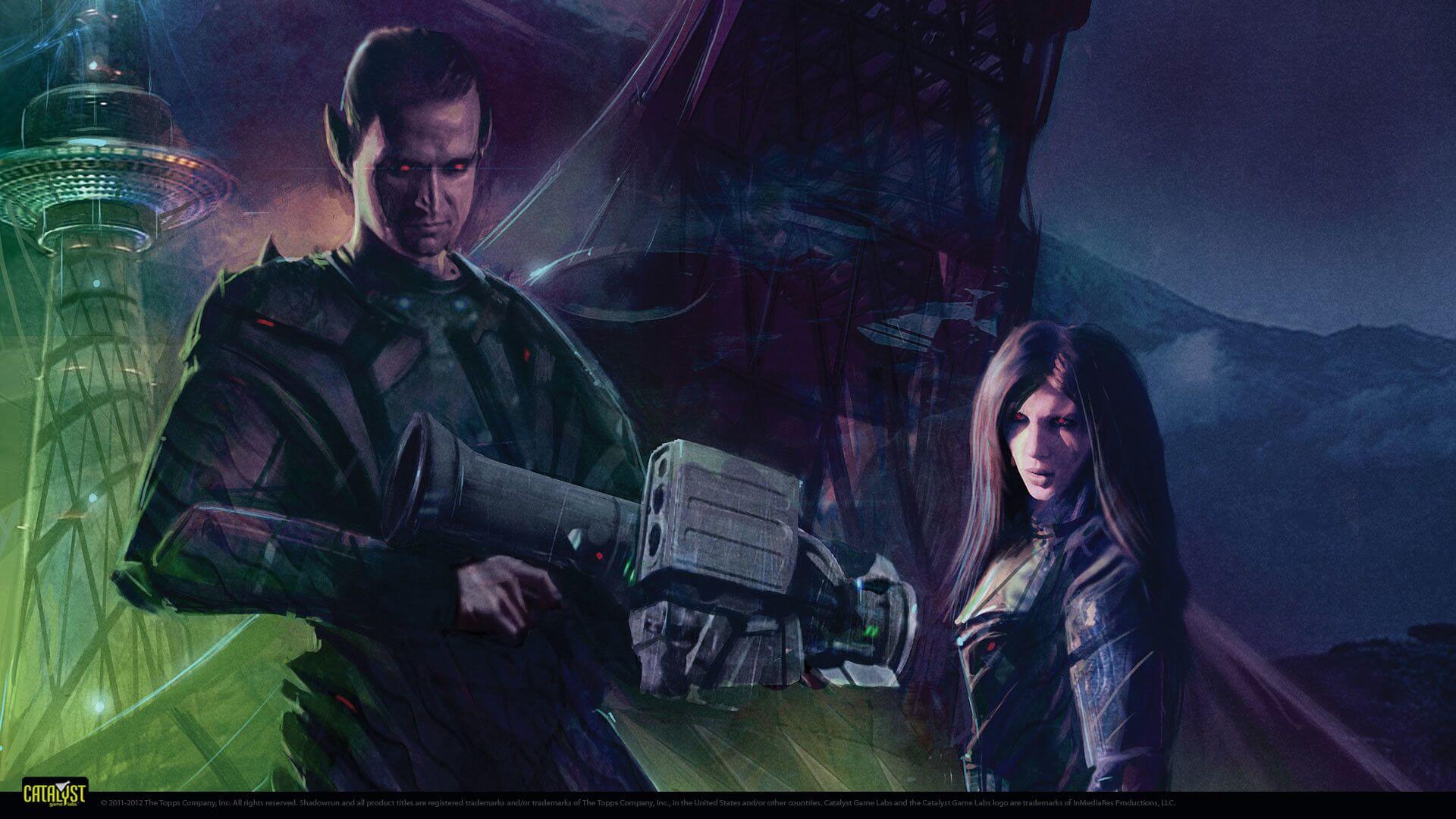 Shadowrun - When Fantasy And Cyberpunk Collide - BagoGames