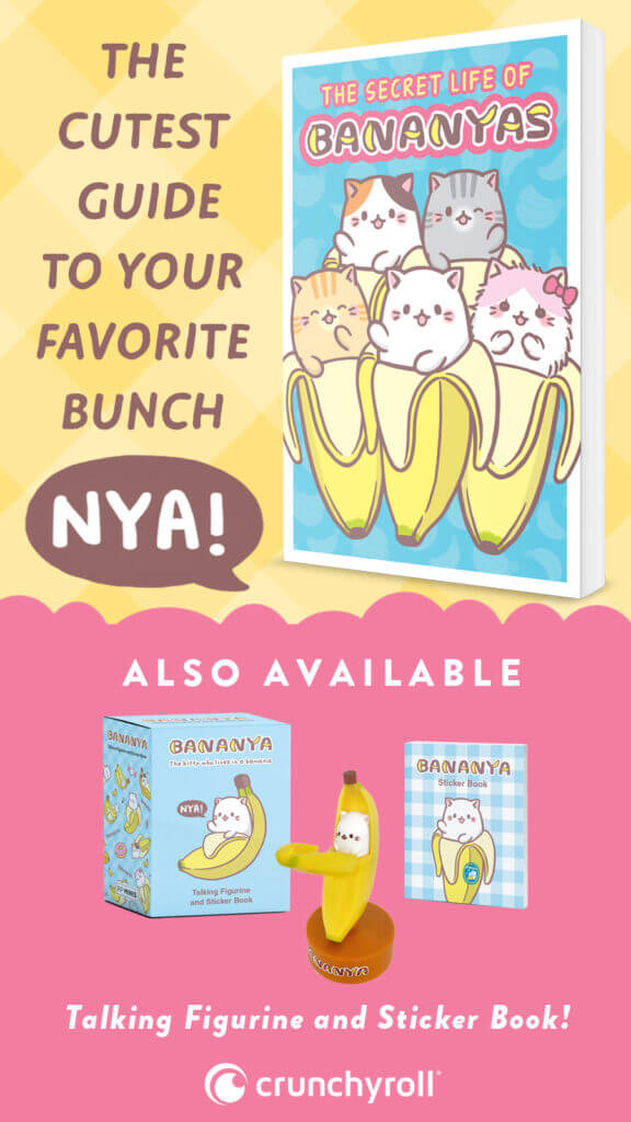 Crunchyroll Announces New Bananya Merch - BagoGames